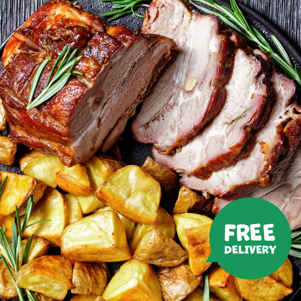 Roast Pork Recipe Box | Sunday Roast Pork Dinner Cornish Food Delivered ...