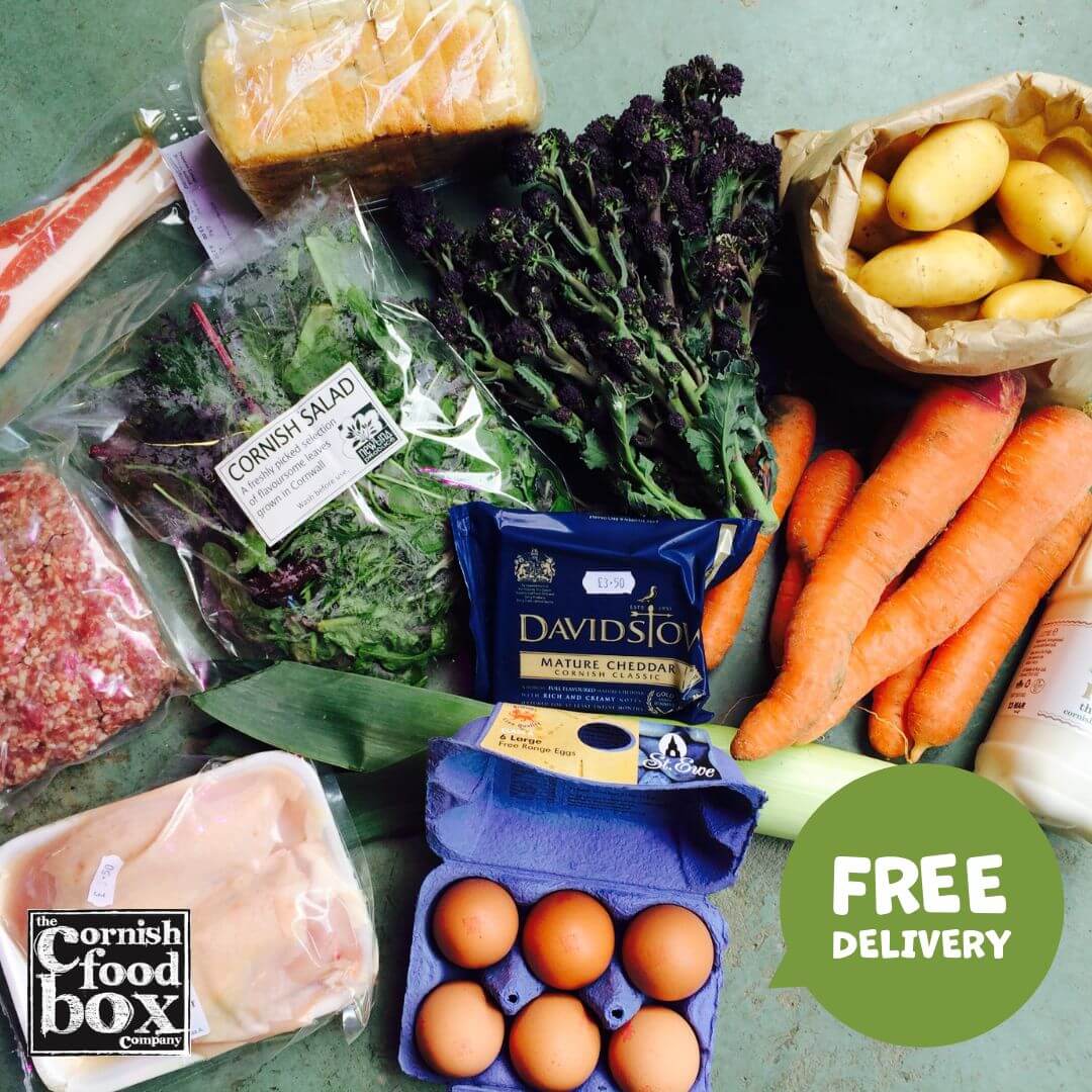 Essential 1-2 Person Shop Box Cornish Food Delivered | Cornish Food Box ...