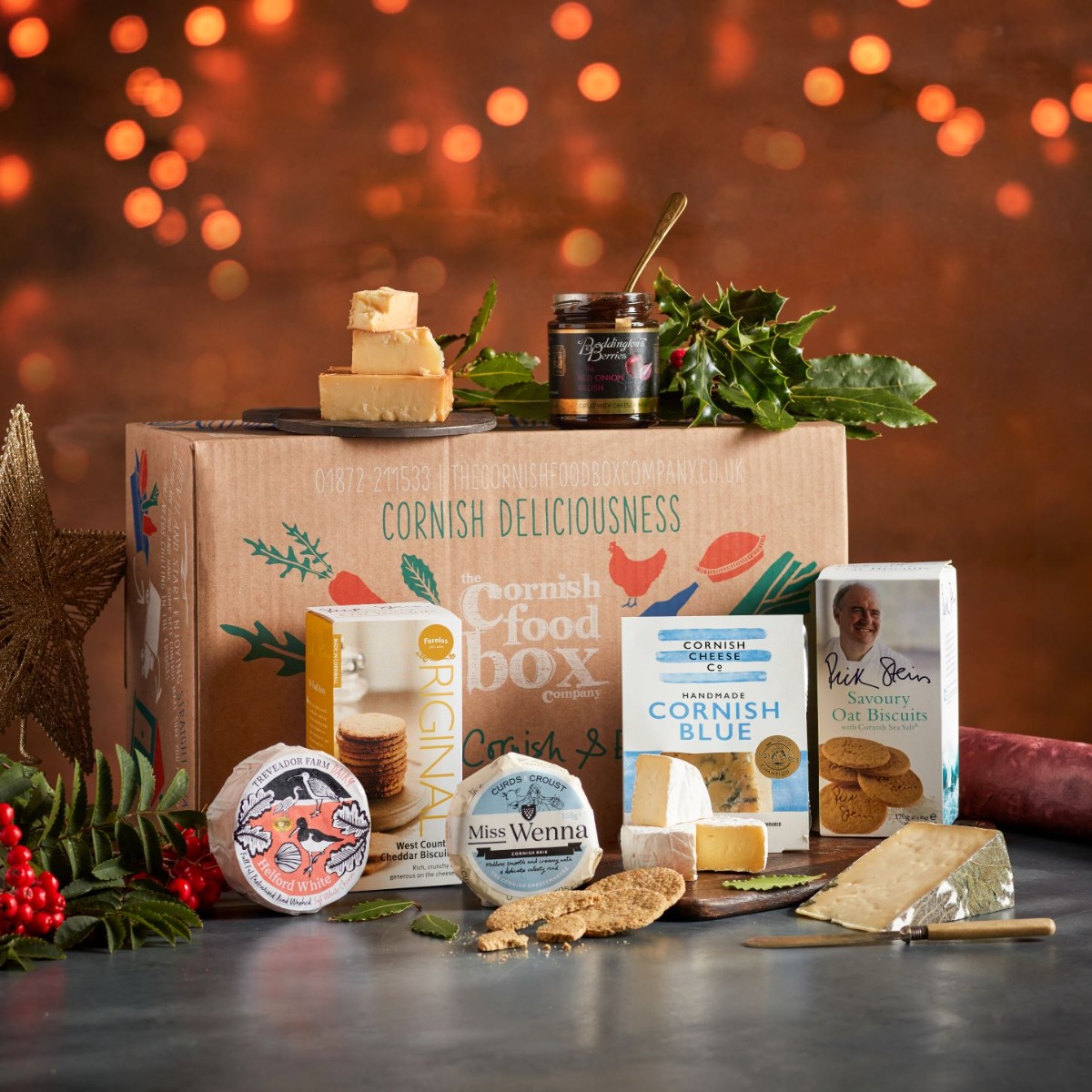 Gluten Free Cheese Hamper | Cornish Cheese Gifts Delivered Cornish Food ...