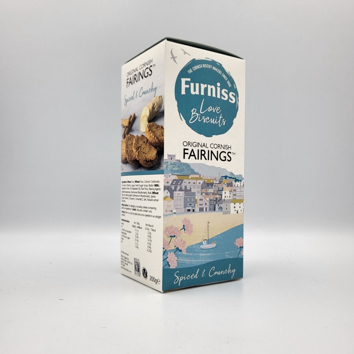 Furniss Original Ginger Fairing Biscuits 200g Cornish Food Delivered ...