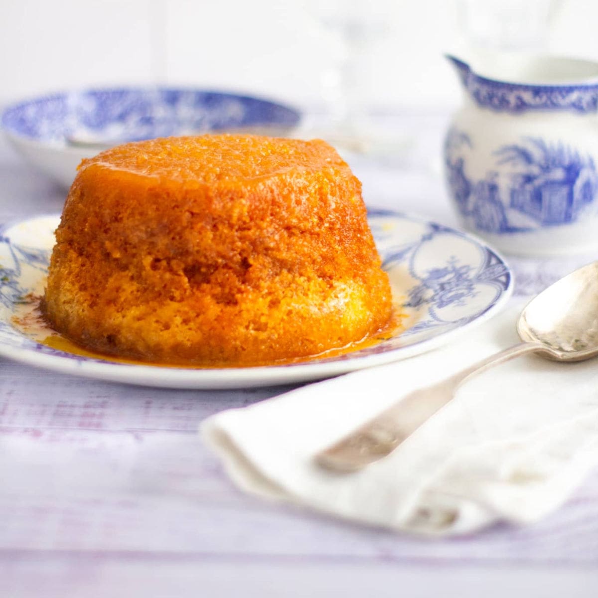 Golden Syrup Steamed Sponge Pudding 1lb Cornish Food Delivered ...