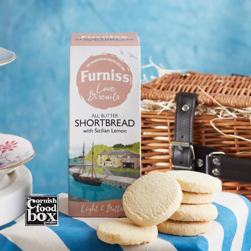 Furniss Scilian Lemon Shortbread Biscuits 200g Cornish Food Delivered ...