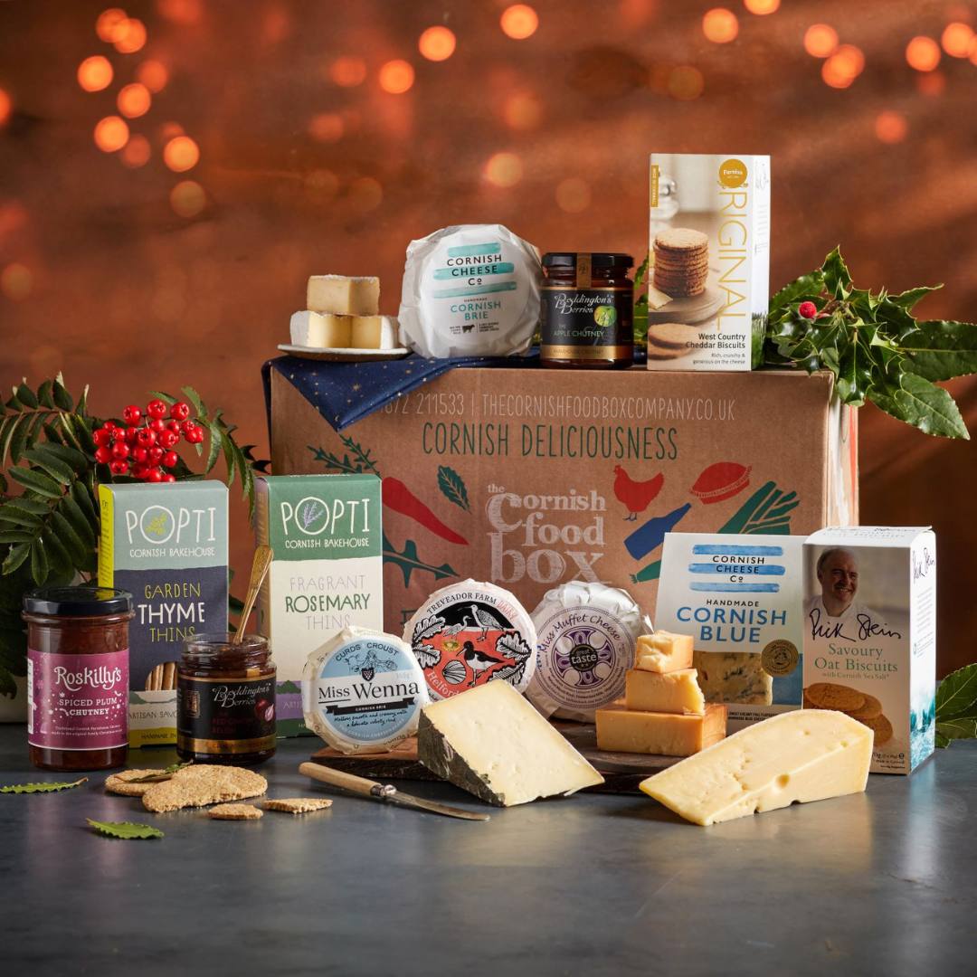 Gluten Free Ultimate Cheese Hamper Cornish Food Delivered | Cornish ...